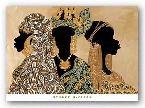 Royalty by Stuart McClean African-American Art Print – Ebony Graphics