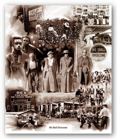 We Shall Overcome by Wishum Gregory African-American Art Print – Ebony ...