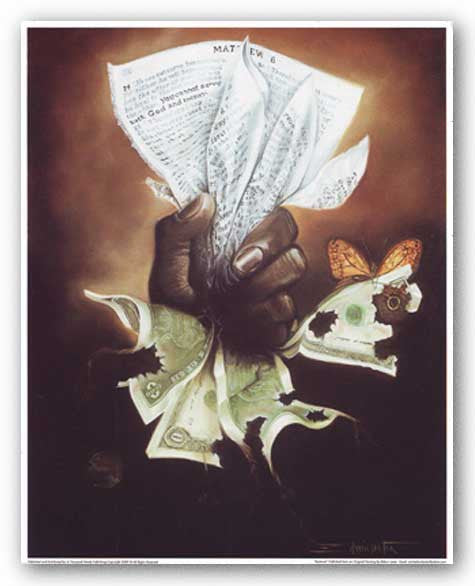 Pages or Wages by Edwin Lester African-American Art Print – Ebony Graphics