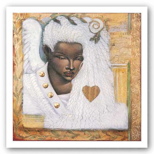 Golden Heart by Raven Williamson African-American Art Print – Ebony ...